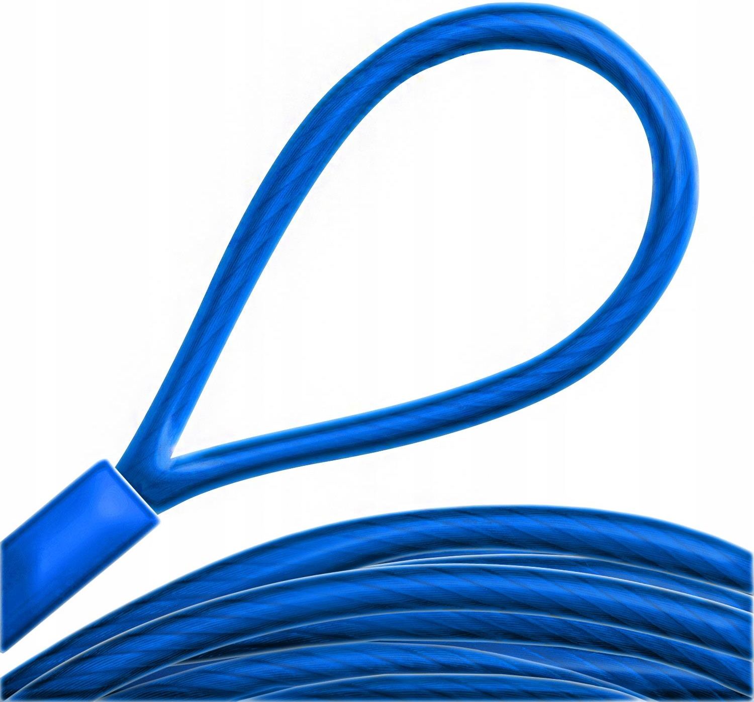 Dq-Pp Lina Linka Stalowa Pcv z Pętlami Oczkami 4mm 350cm 3,5m 1868953337 - Opinie i ceny na Ceneo.pl