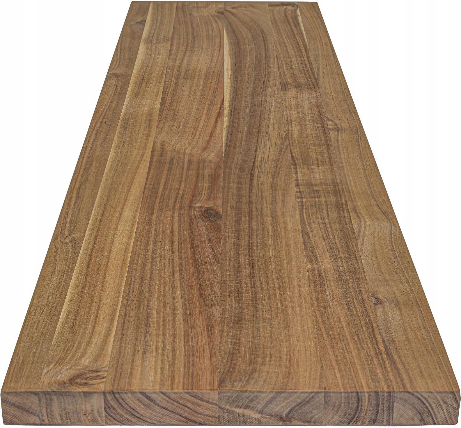 Wings Timber Schody Stopnie Gotowe Lite Drewno Akacja 123x33x3,8cm ...