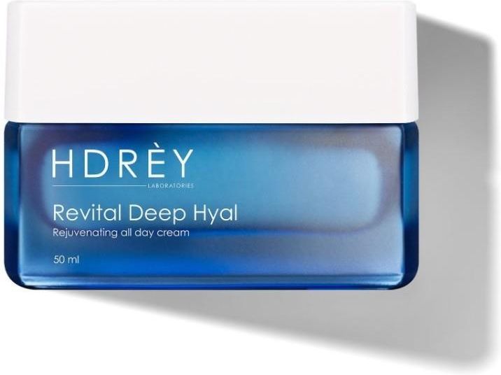 Krem Hdrey HDREY Revital Deep Hyal Rejuvenating All day Cream do twarzy ...
