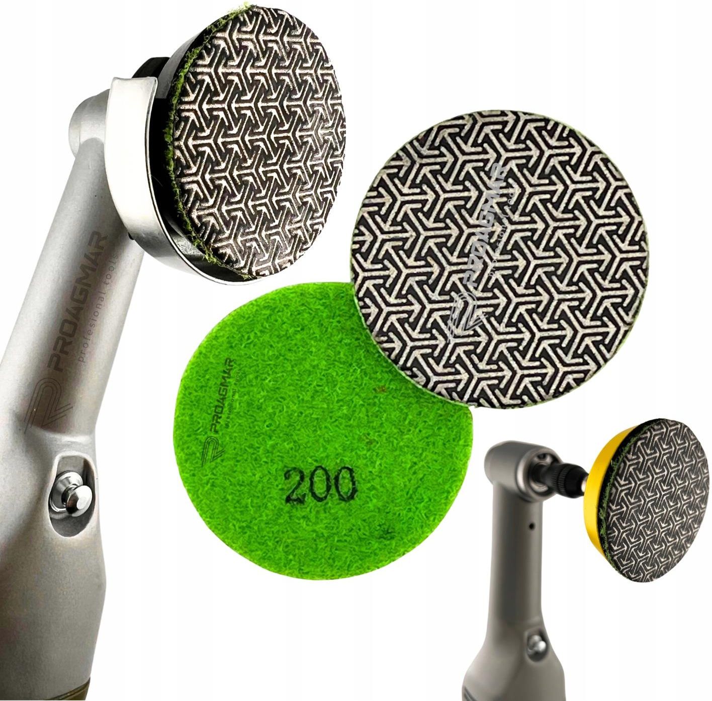 Sendi Pad Diamentowy 50Mm Grad 200 Do Proxxon Szlifierka Wiertarka ...