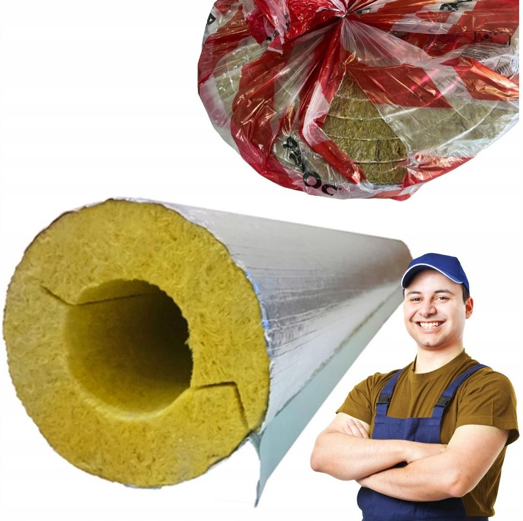 Paroc Otulina Izolacja Do Rur Z Wełny Mineralnej 140/30 1880786225 ...