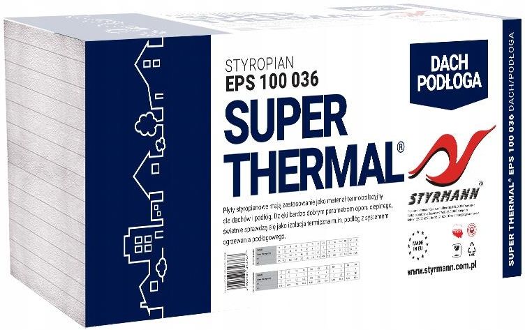 Styrmann Styropian Eps100 036Dach Podłoga 18Cm Paczka 1,5M2 1880712485 ...