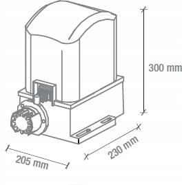 Euromatic Motoreduktor Do Bramy Przesuwnej Closer5 (PCL054M5) - opinie ...