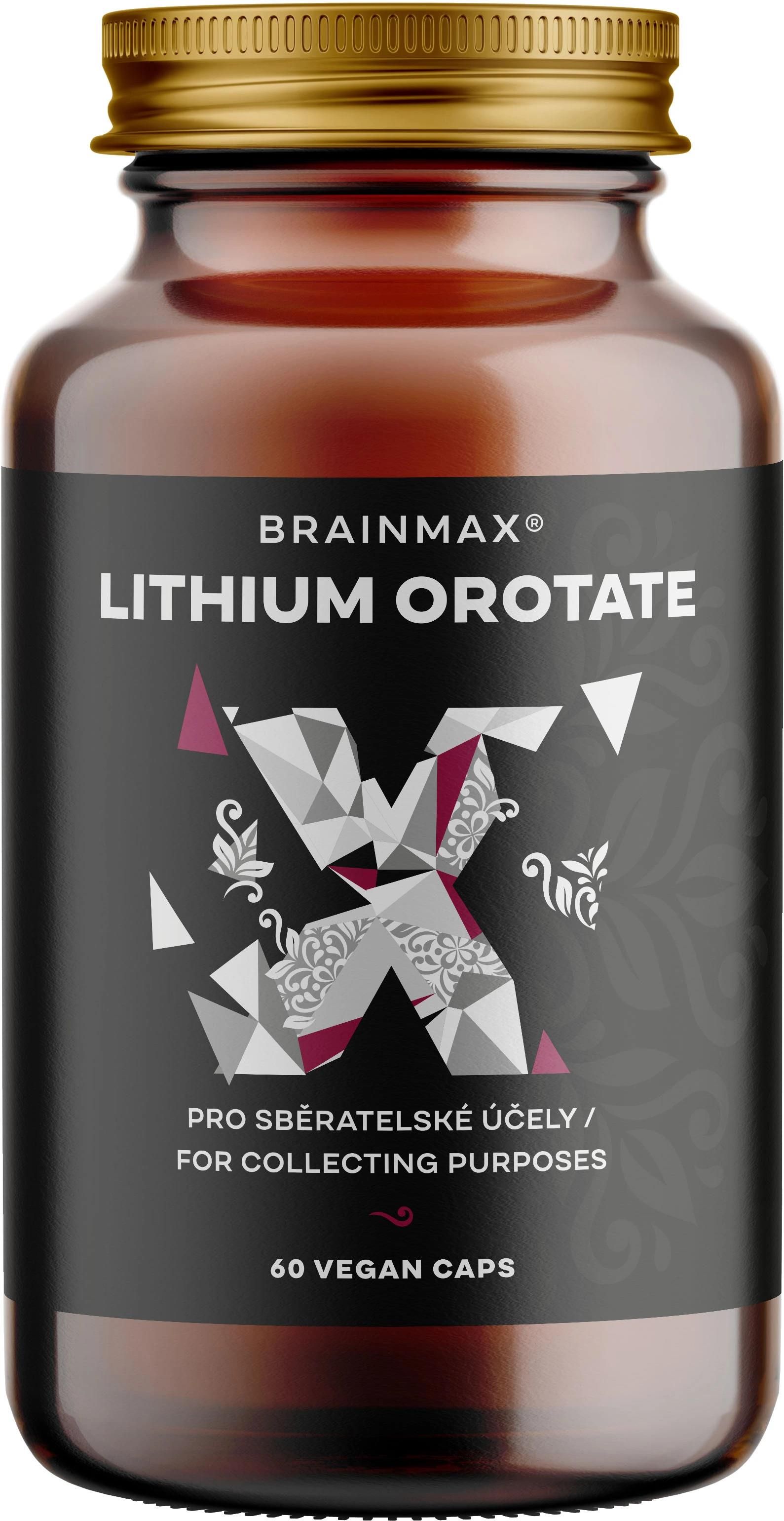 BrainMax Orotan litu, 60 kapsułek - Opinie i ceny na Ceneo.pl