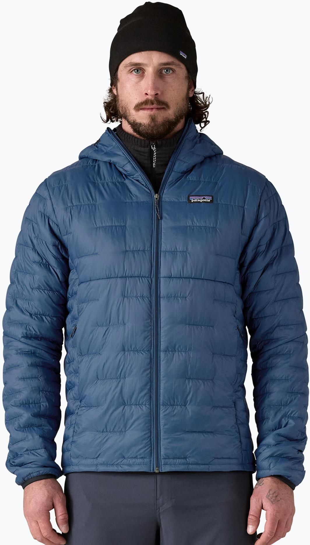 Patagonia Kurtka Ocieplana Męska Micro Puff Hoody Clement Blue - Ceny i ...
