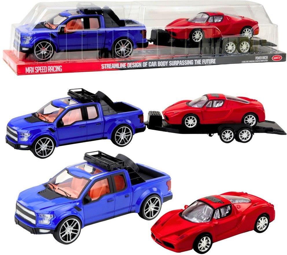 Lean Toys Zestaw Samochód Terenowy Z Lawetą Sportowy - Ceny i opinie ...