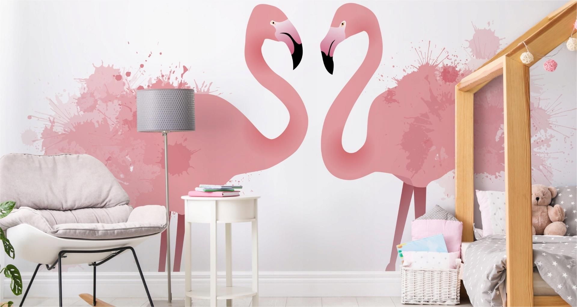 Fototapeta Flamingi Akwarela 3D Dla Dzieci 360X240 - Opinie i ceny na Ceneo.pl