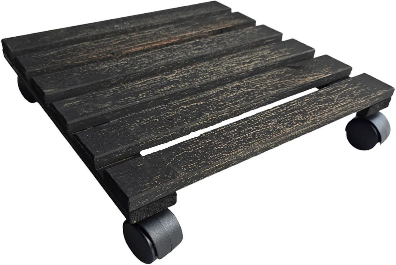 Elior Czarny Drewniany Kwietnik Na Kółkach Blomi 3X - Ceny i opinie ...