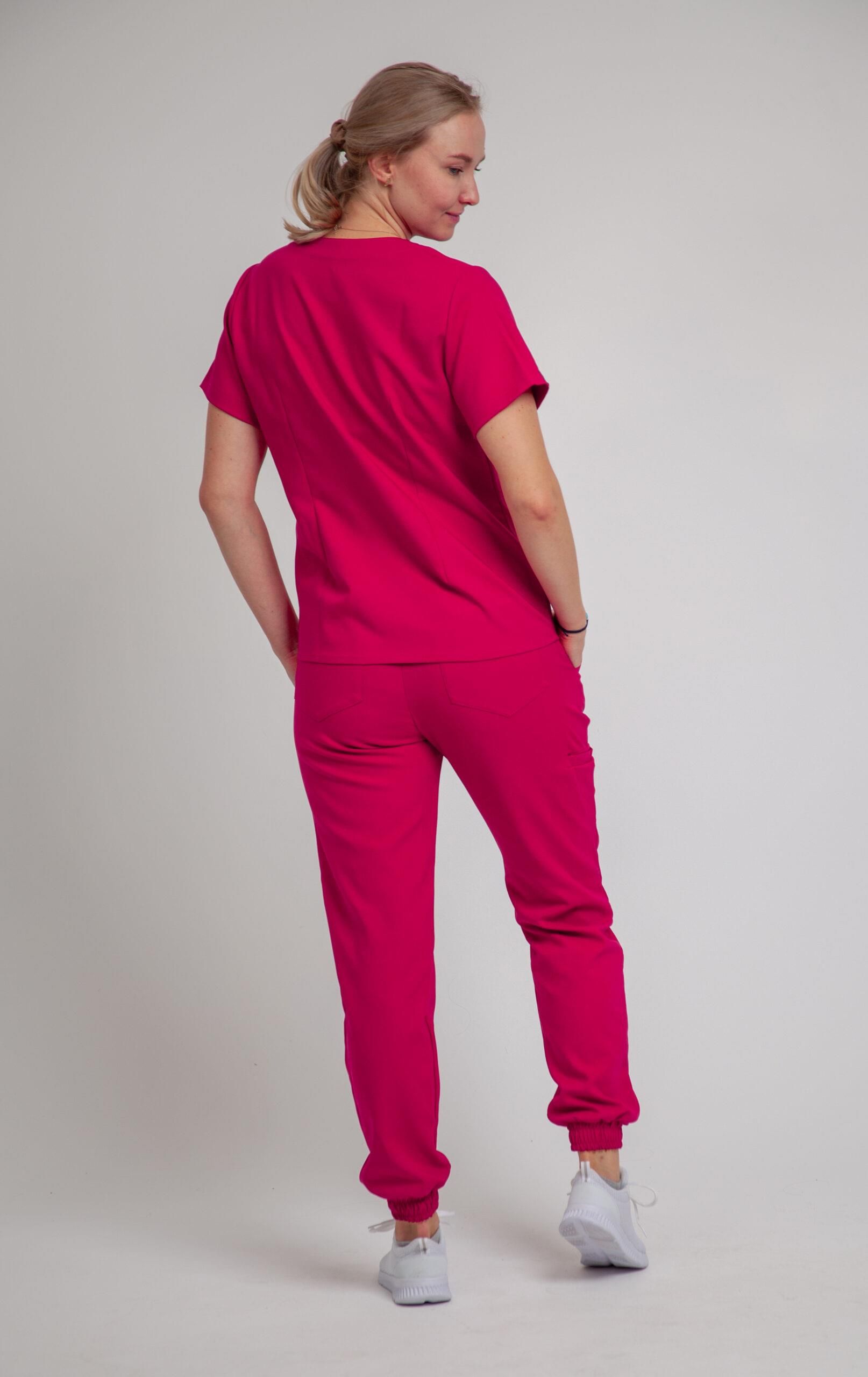 Scrubsheep Bluza Medyczna Scrubs Damska Raspberry Red M - Ceny i opinie ...
