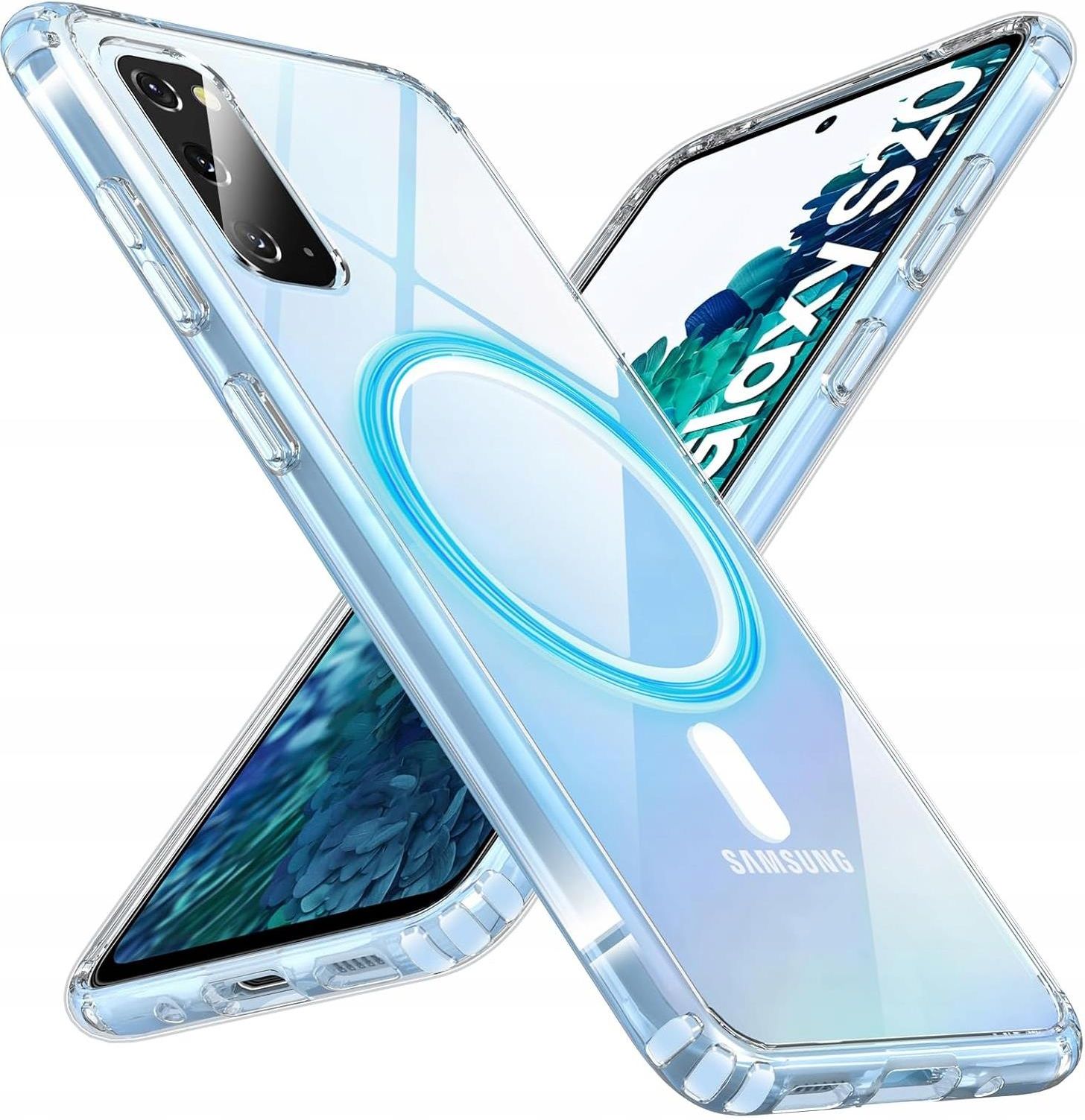 Itel Etui Do Samsung S20 Fe Magsafe Shock Clear Przezroczyste Ochrona ...