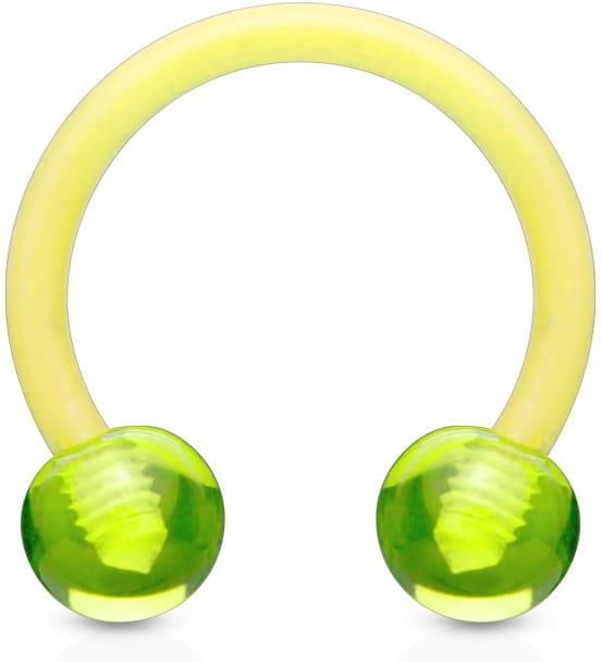 Piercing4U Podkówka Kolczyk Do Wargi Ucha Smiley Septum Piercing Po18 ...