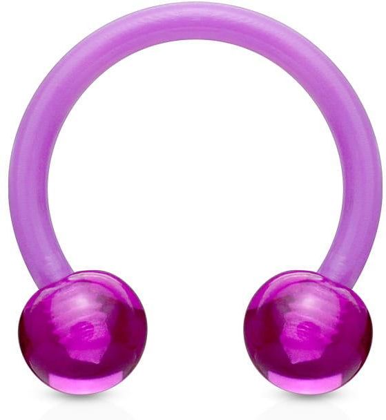 Piercing4U Podkówka Kolczyk Do Wargi Ucha Smiley Septum Piercing Po18 ...