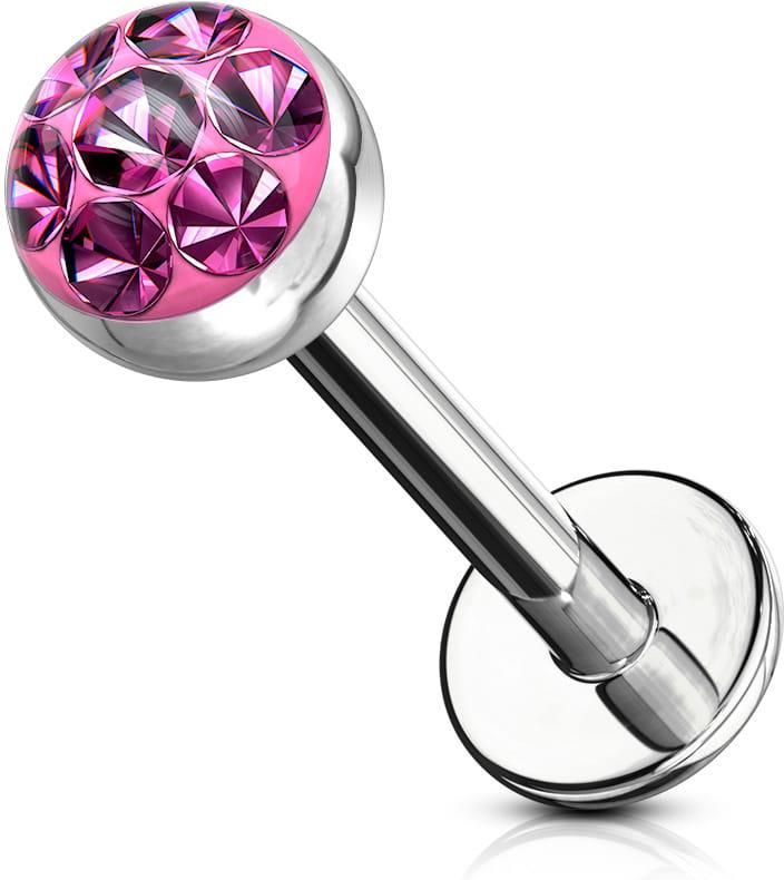 Piercing4U Kolczyk Do Wargi Chrząstki Ucha Helix Rook W21 Fuksja - Ceny ...