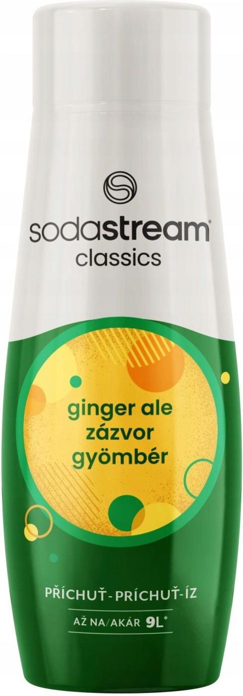 2x Syrop do Saturatora SODASTREAM Imbir Ginger + Cytryna Limonka Lemon ...