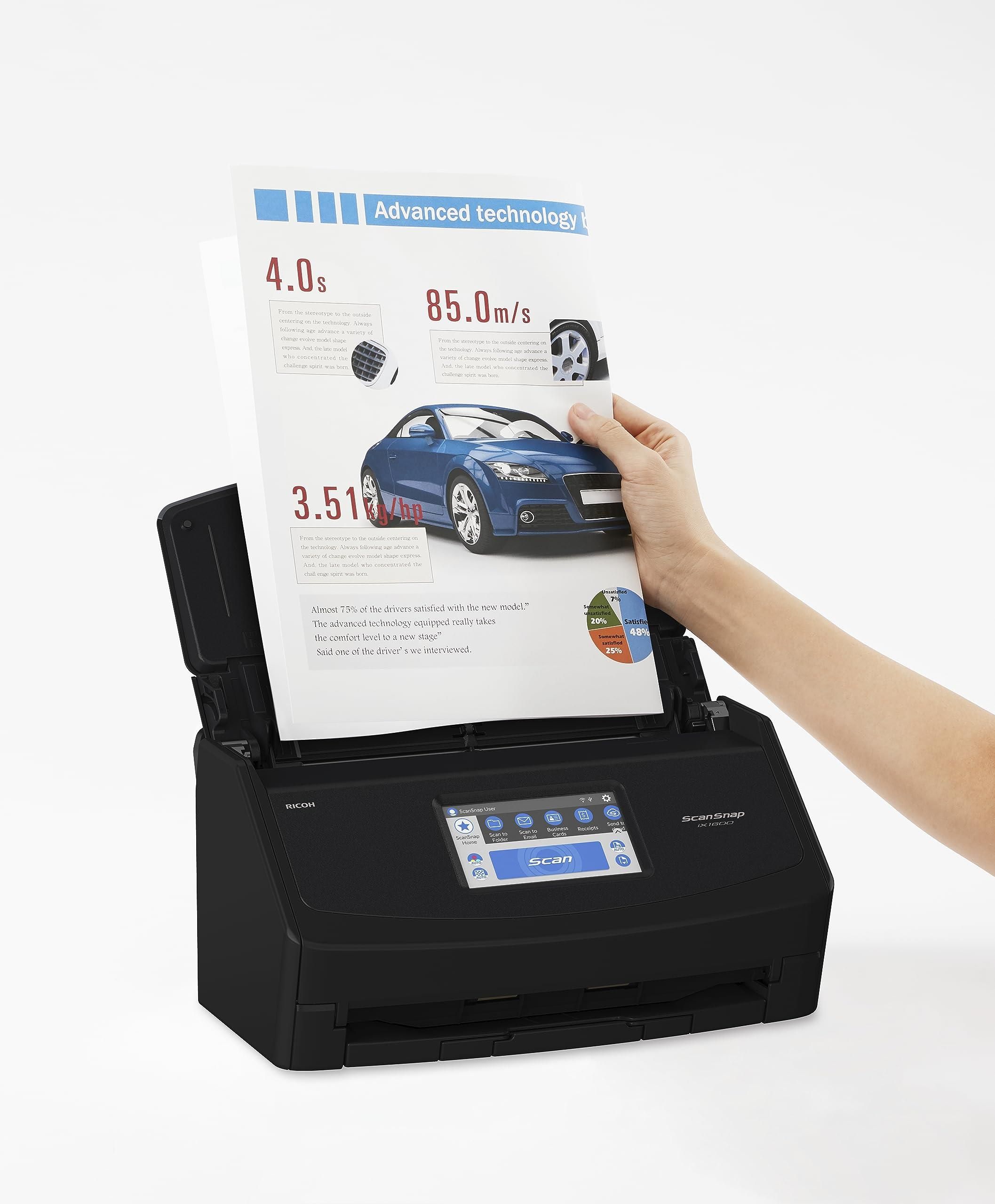 Skaner Skaner Fujitsu iX1600 (8323) - Opinie i ceny na Ceneo.pl