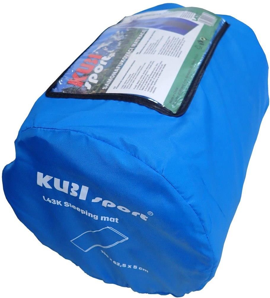 Mata samopompująca karimata turystyczna kempingowa kubisport 198 cm ...