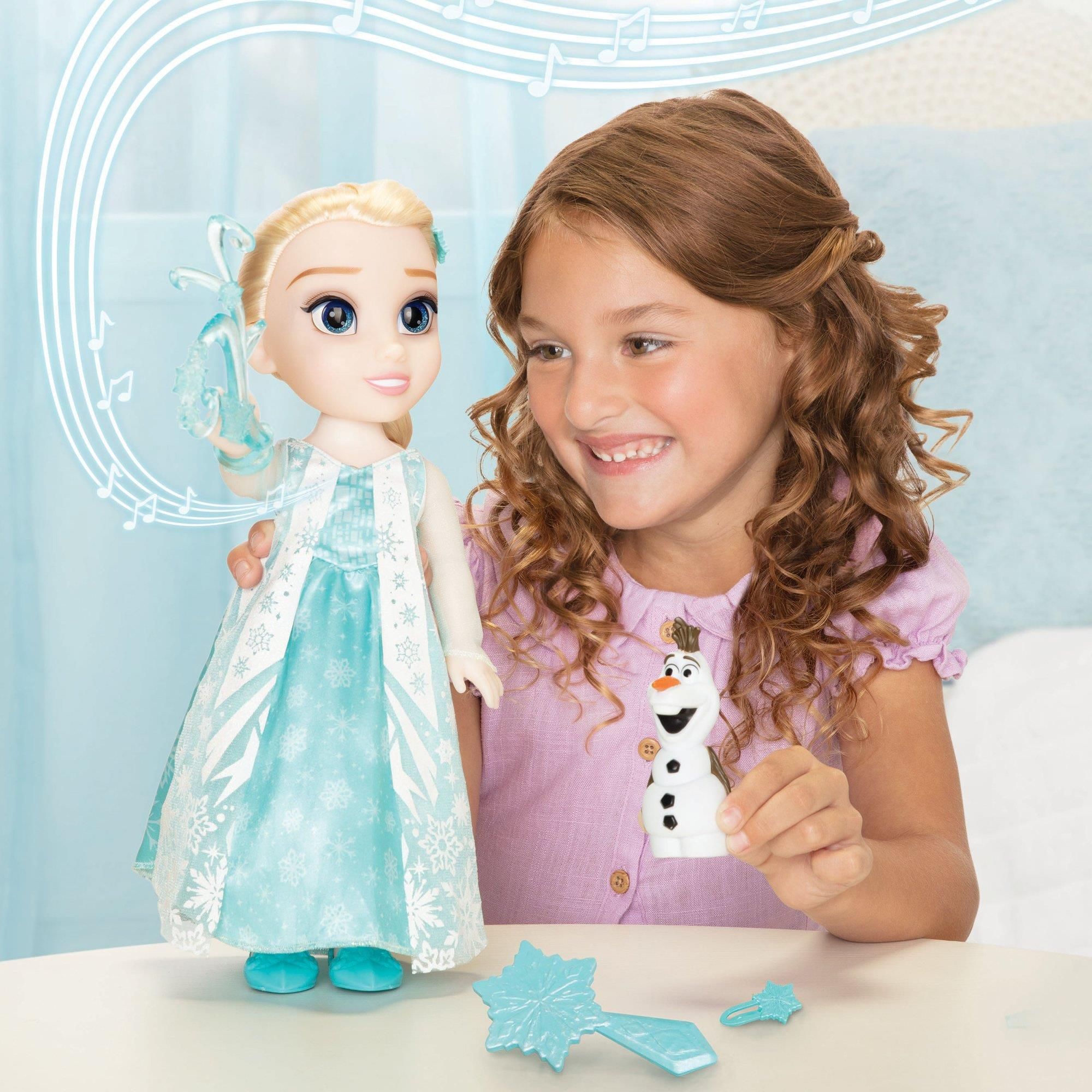 Lalka Jakks Pacific Lalka Disney Princess Śpiewająca Księżniczka Elsa Kraina Lodu Frozen 35cm ...