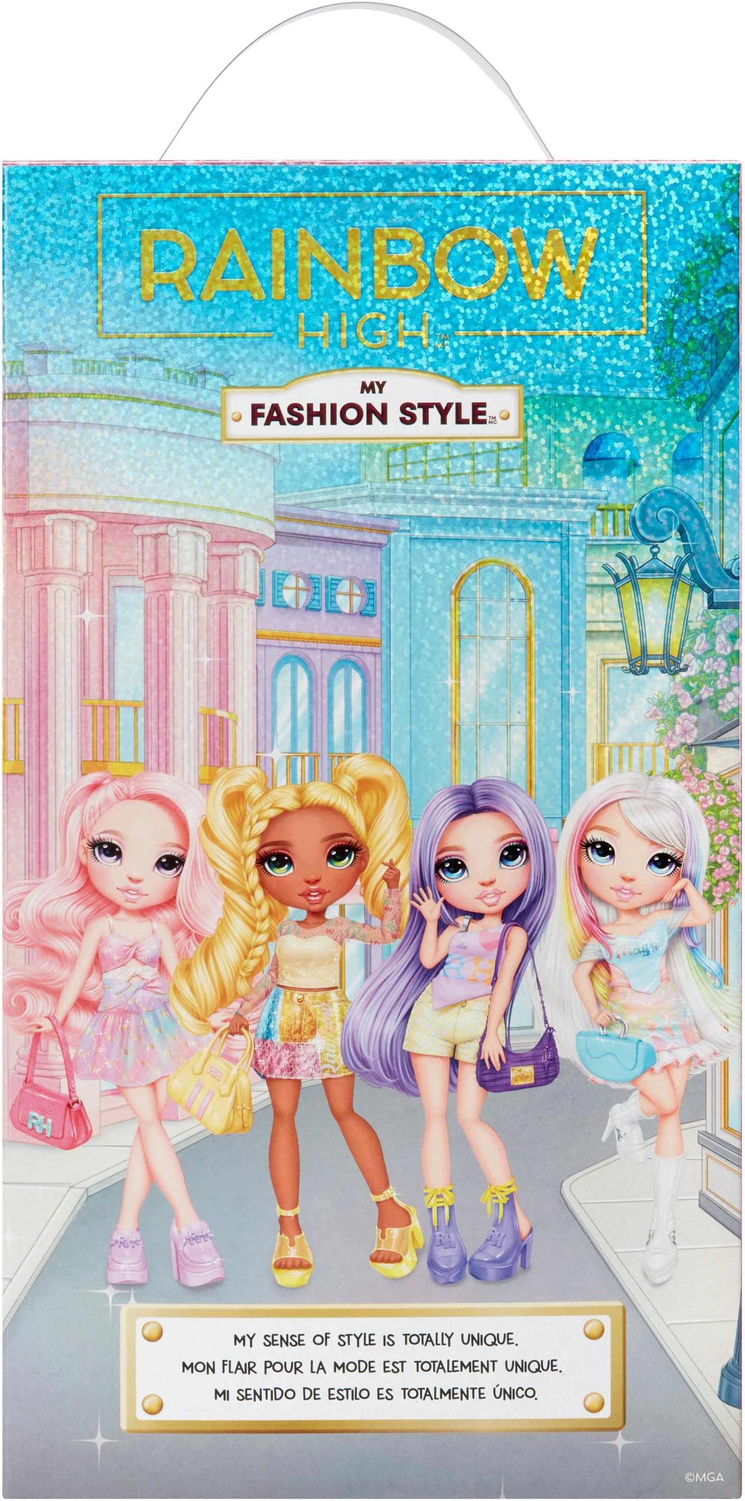 Lalka Rainbow High My Fashion Style Dolls Violet - Ceny i opinie - Ceneo.pl