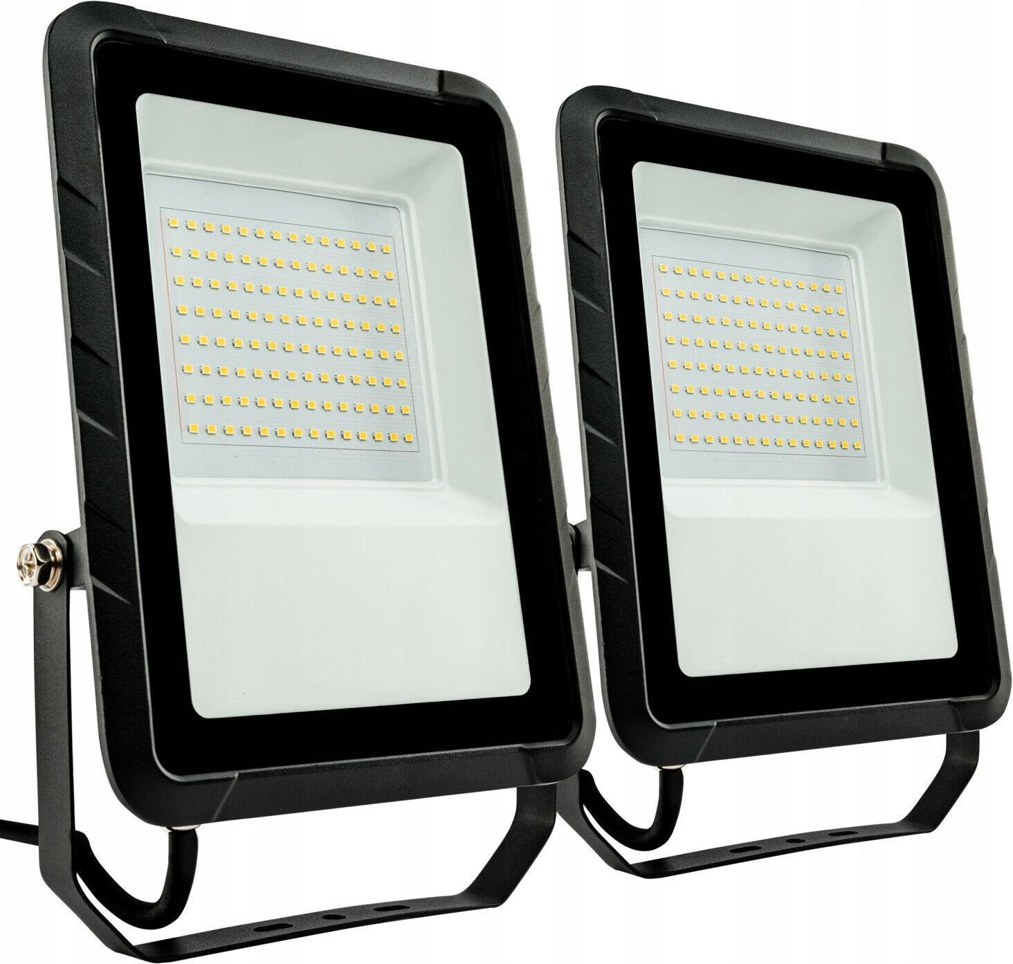 Pro Reflektory Lampy Led Budowlane 8000Lm 2X50W Naświetlacze Ip65 ...