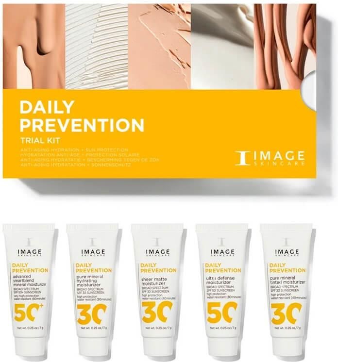 Image Skincare Daily Prevention Spf Trial Kit Zestaw Krem Spf50 7G ...