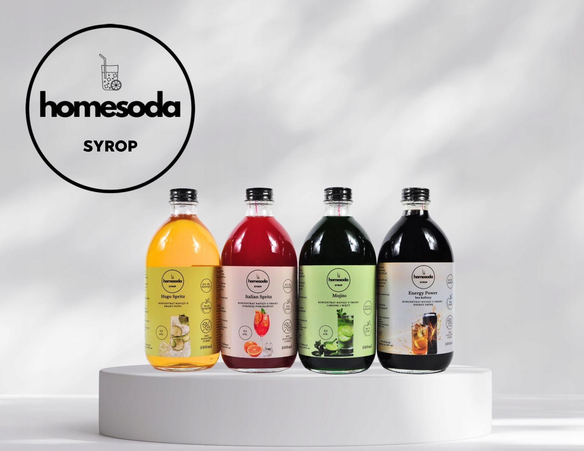 Syrop HomeSoda Mojito Mohito Bez Cukru Koncentrat do Saturatora ...