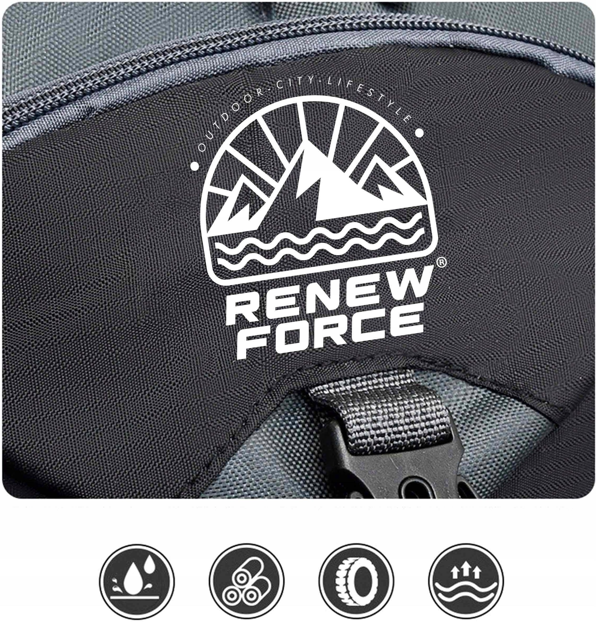 Plecak Renew Force Plecak Turystyczny Biwakowy Na Wycieczkę W Góry 40L ...