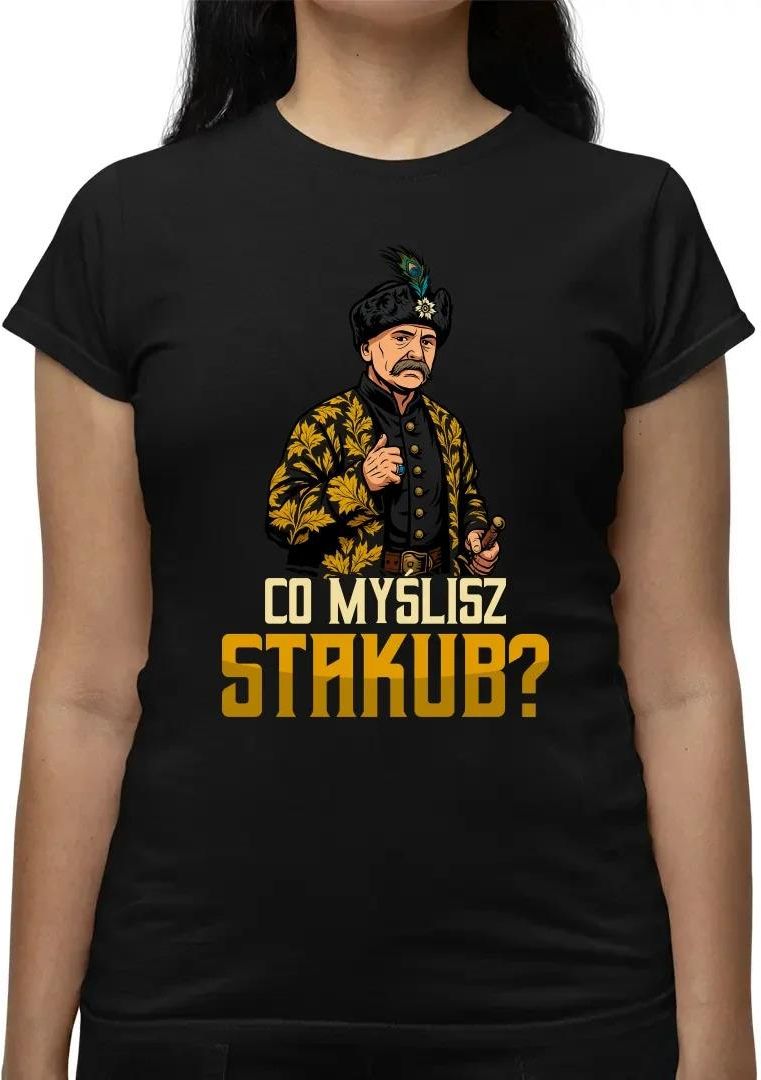 Co myślisz Stakub? - dla fanów serialu 1670 - damska koszulka na ...