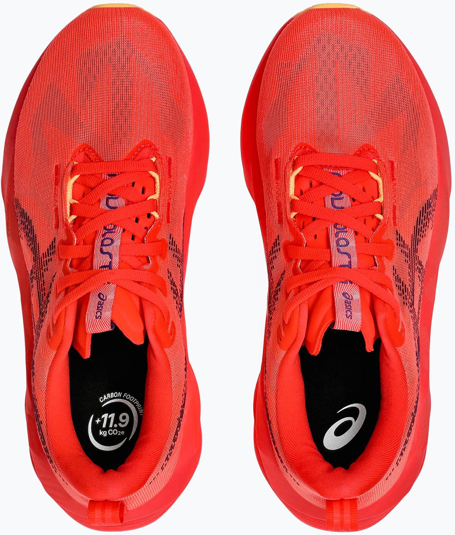 Buty do biegania damskie ASICS Novablast 5 flash red/edo purple - Ceny ...