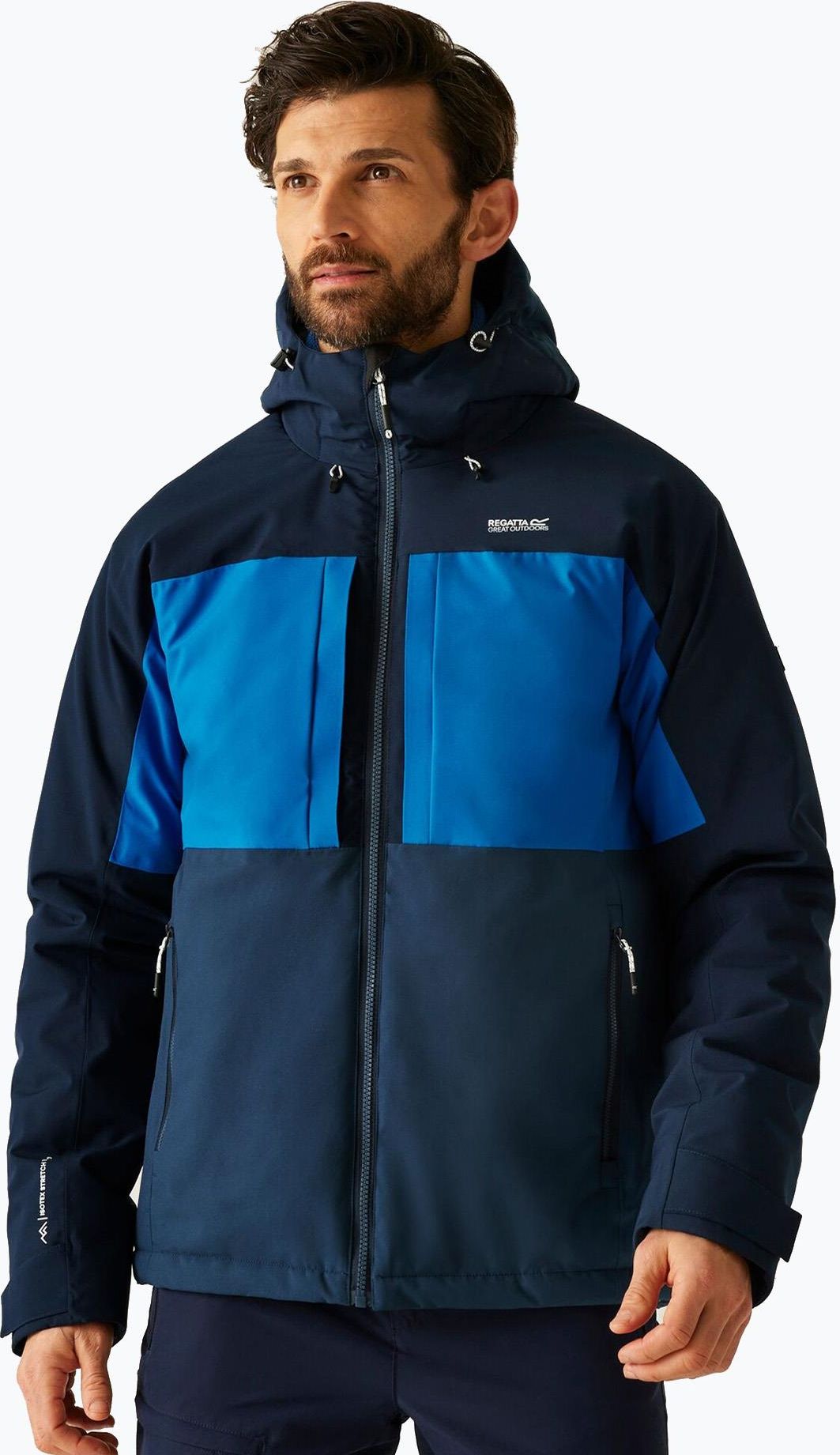 Regatta Kurtka Przeciwdeszczowa Męska Maland Insulated Snorkel Blue ...