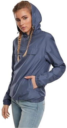 [AP] Urban Classics Damska wiatrówka z kapturem dla kobiet, damska kurtka Basic Pull Over Jacket ...