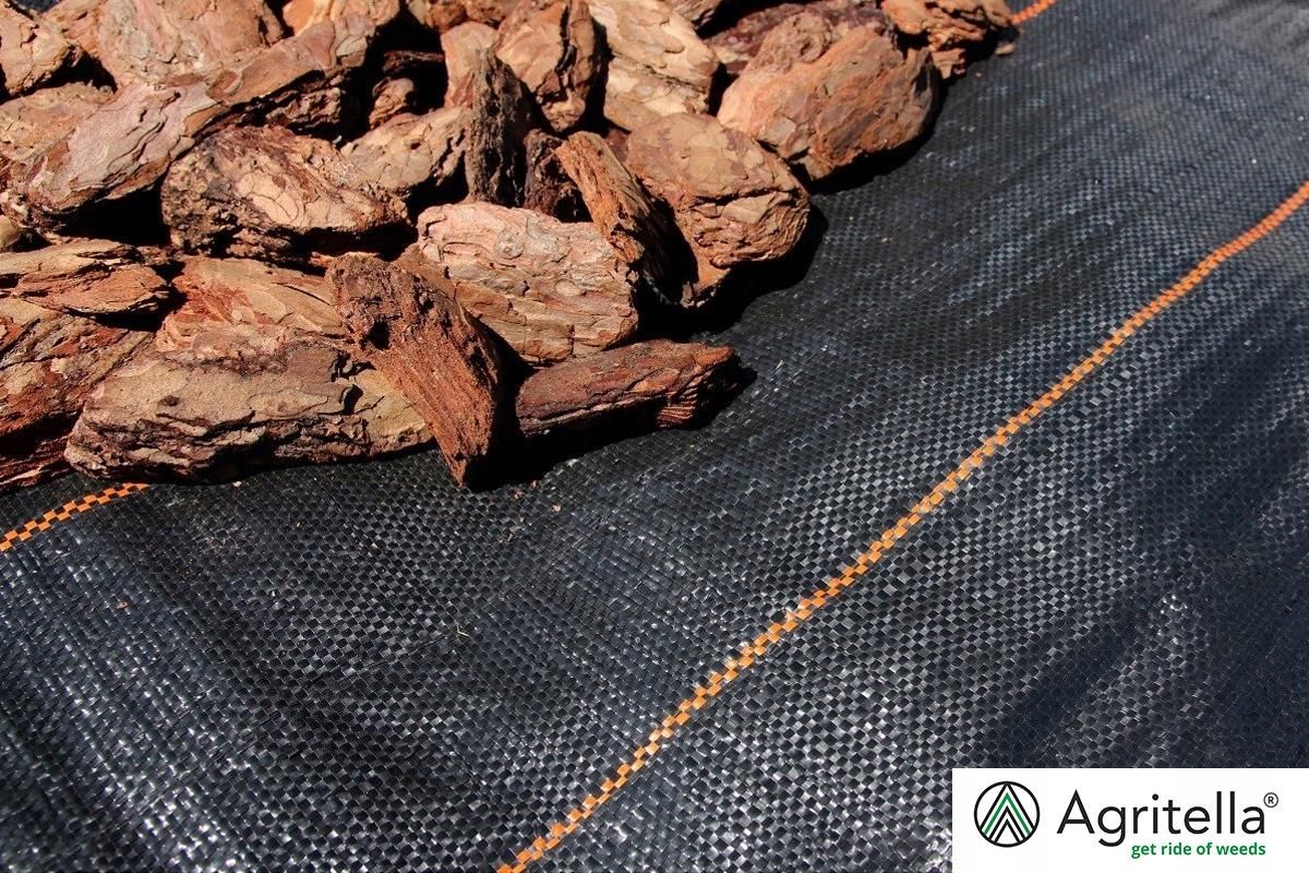 Agritella Agrotkanina Czarna 1,6x50m 135g Premium Uv Mata Na Chwasty ...