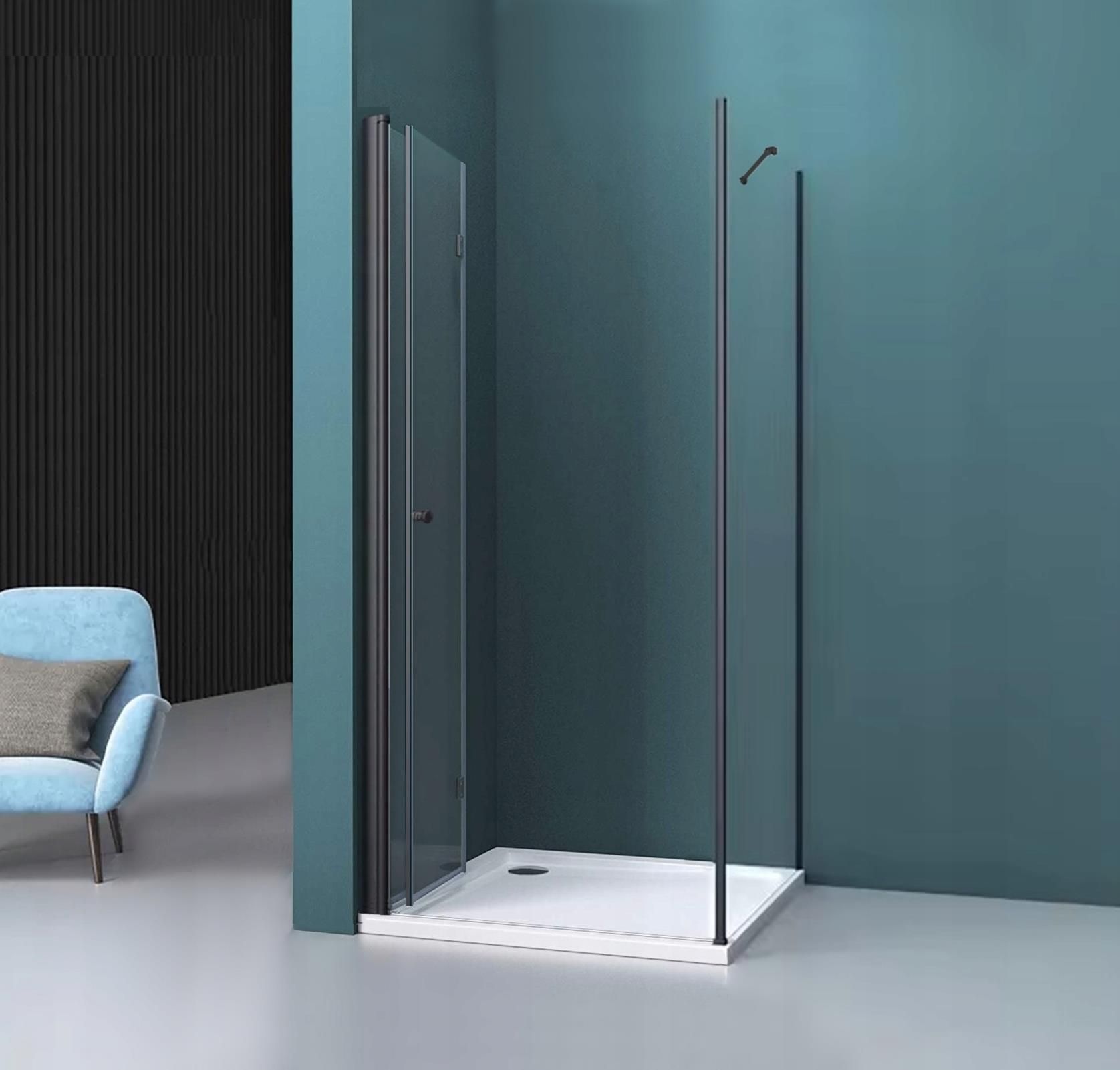 Kabina prysznicowa Veldman Arizona One 80x80 OD139806BL+OD16FIX80BL ...