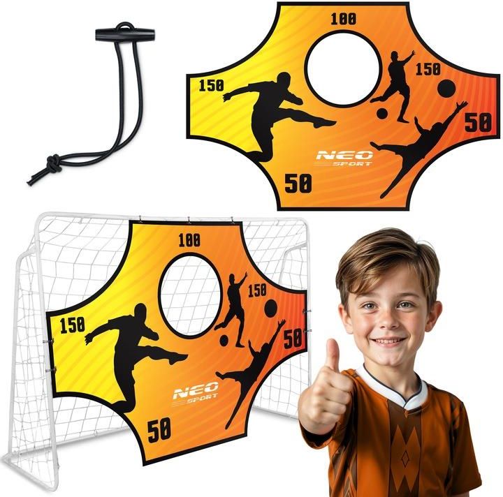 Neo-Sport Mata Celnościowa Do Bramki Piłkarskiej 180X120cm Celności Z ...