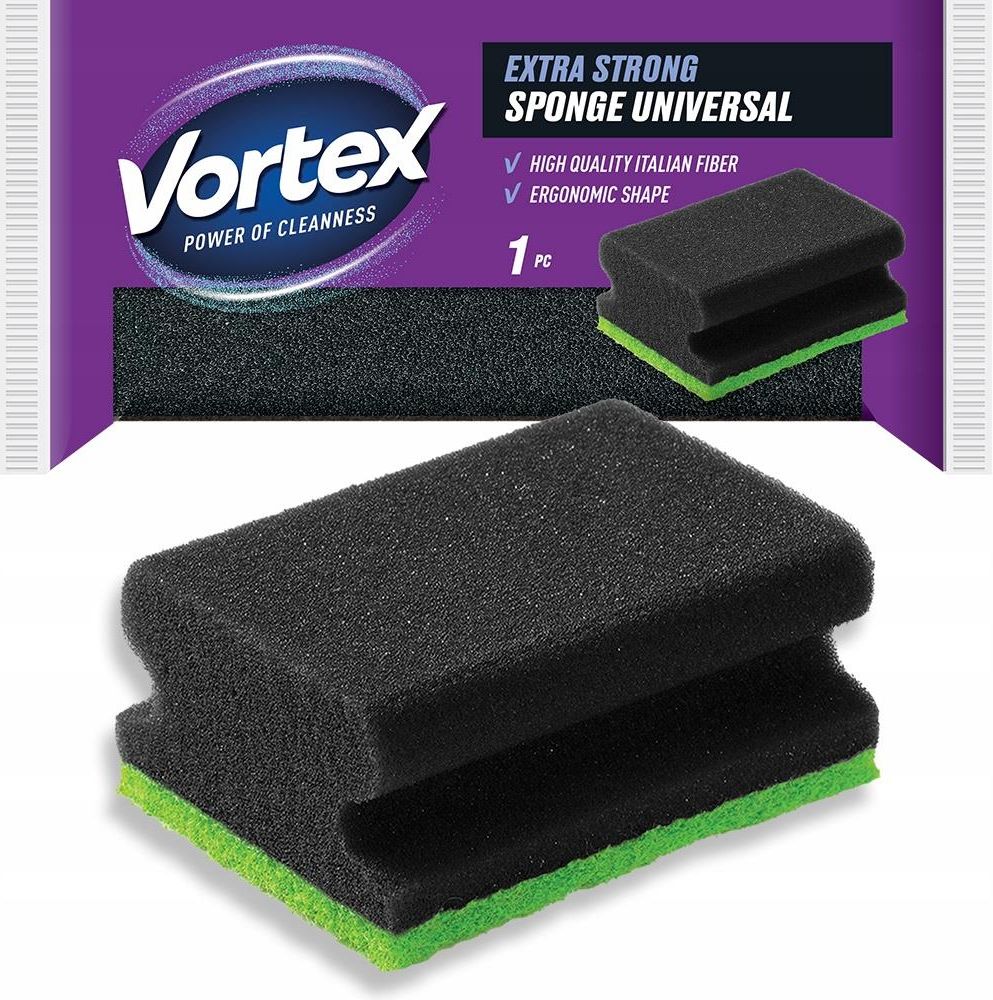 Vortex Duży Zmywak Xl Gąbka Kuchenna Do Mycia Naczyń Profilowana Dwustronna - Opinie i ...