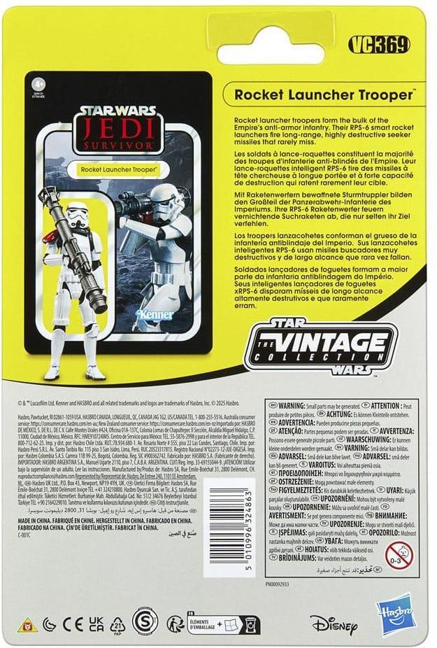 Hasbro Survivor Vintage Collection Action Figure Rocket Launcher ...