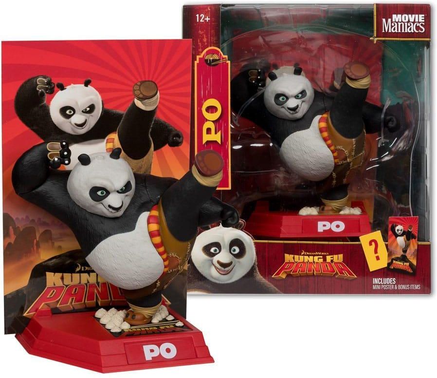 Mcfarlane Toys Kung Fu Panda Movie Maniacs PVC Statue Po 17 cm - Ceny i ...