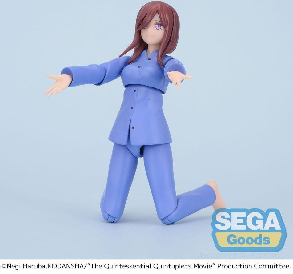 Sega The Quintessential Quintuplets Action Figures Miku Nakano 15 cm ...