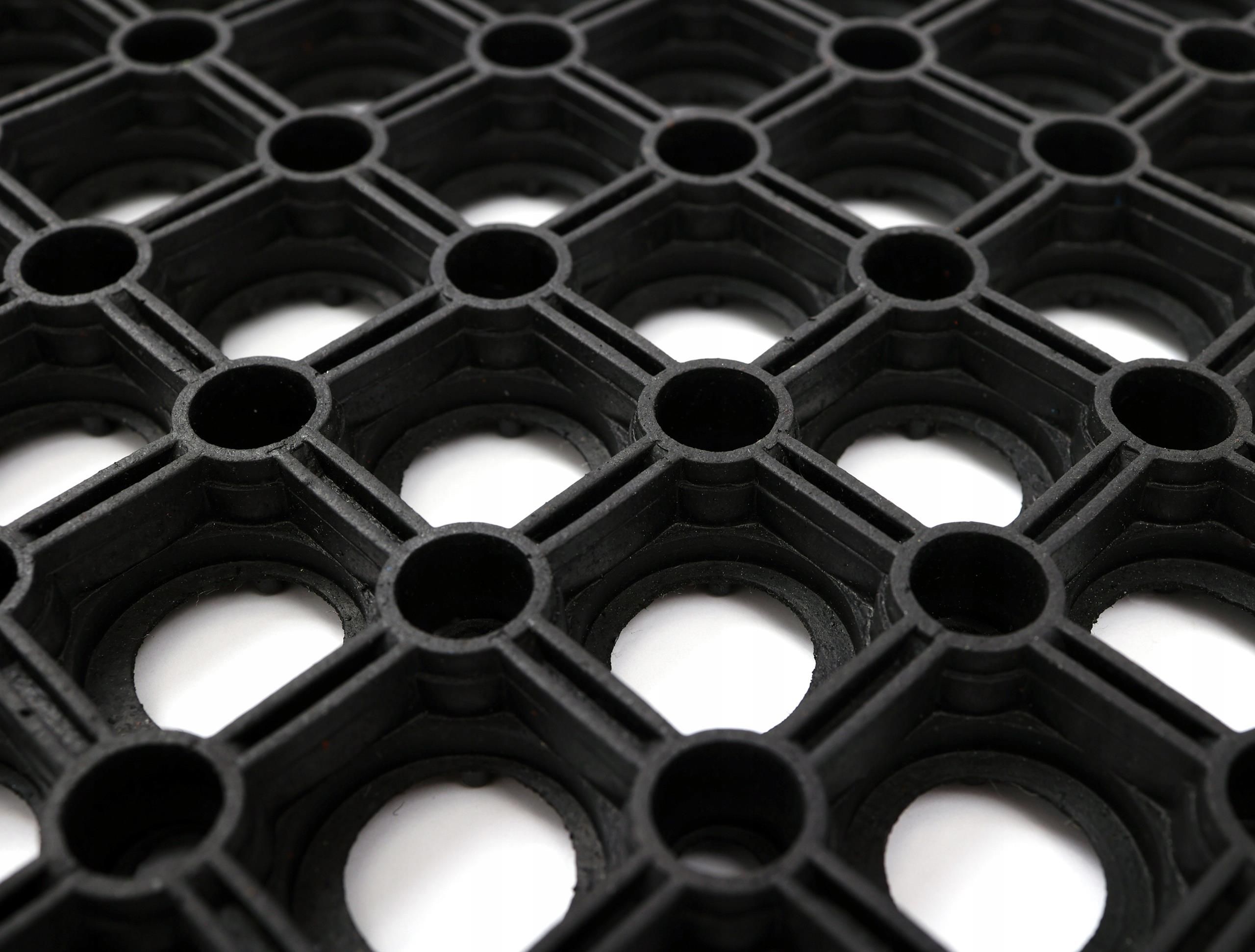 Mr. Carpet Wycieraczka Pod Drzwi Mata Wejściowa Gumowa Ażurowa Czarna ...