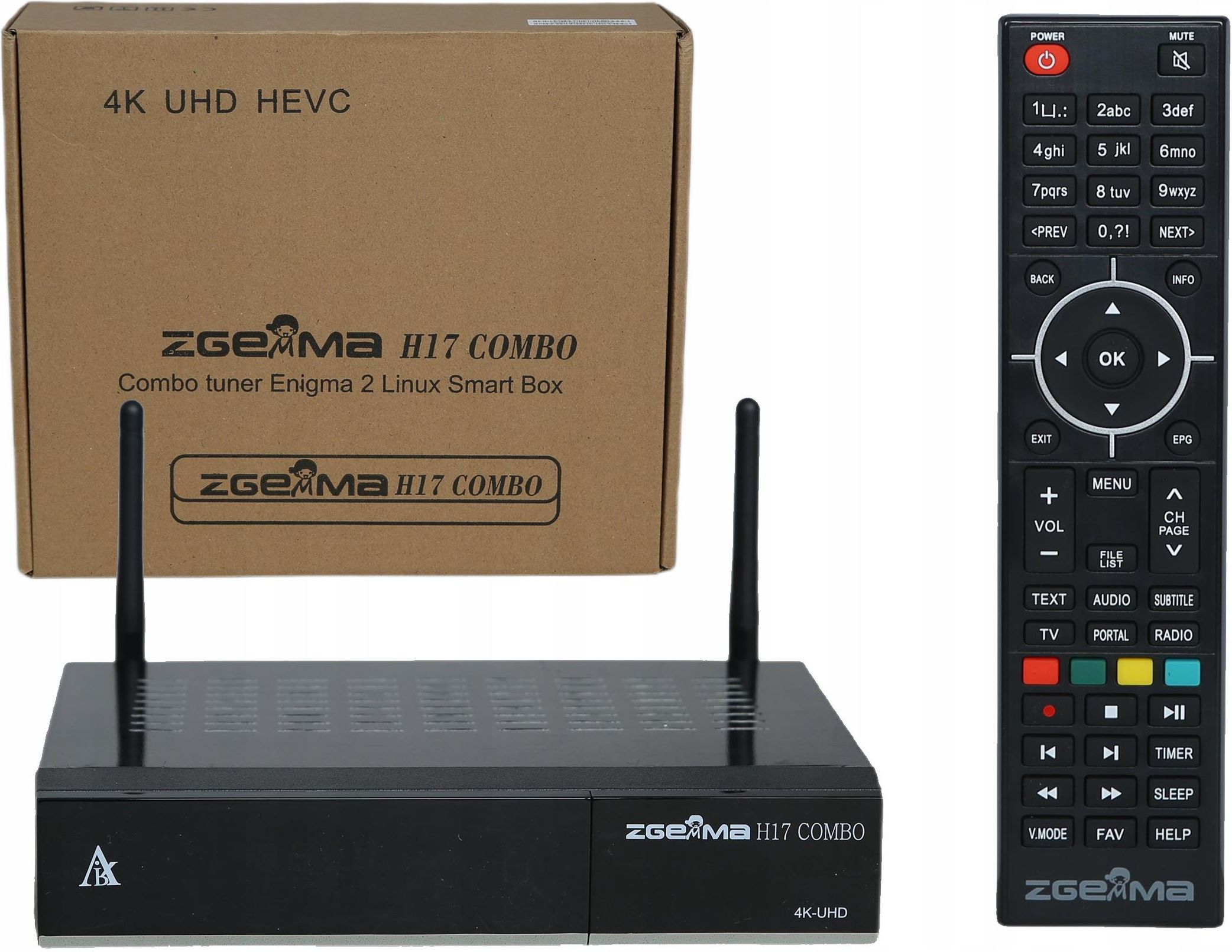 Zgemma H17 Combo 4K ENIGMA2 (URZ0362) - Opinie i ceny na Ceneo.pl