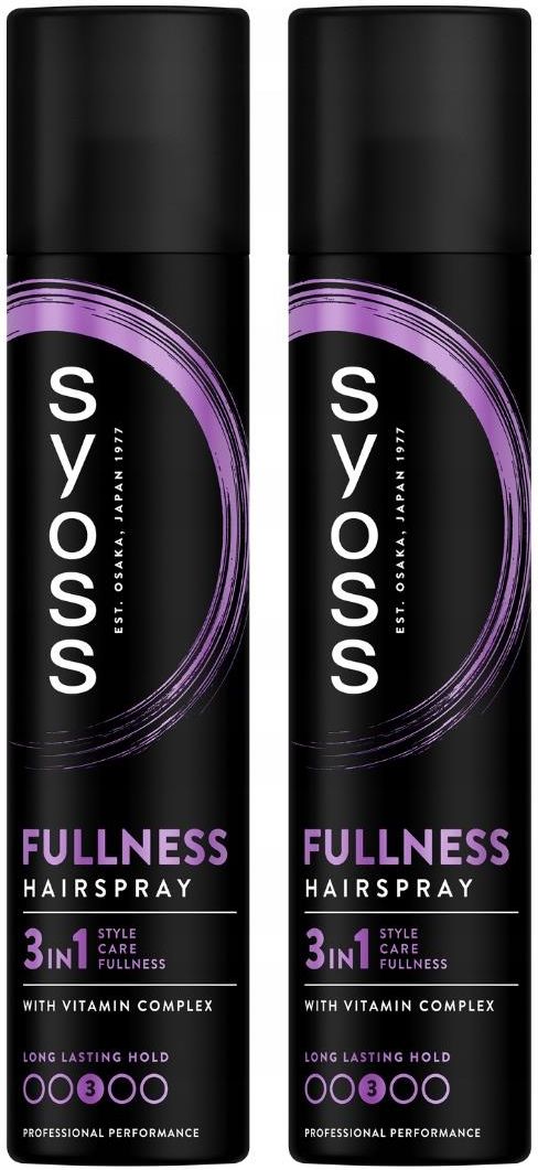 Syoss Full Hair Lakier Utrwalenie I Miękkość 2szt. - Opinie i ceny na ...