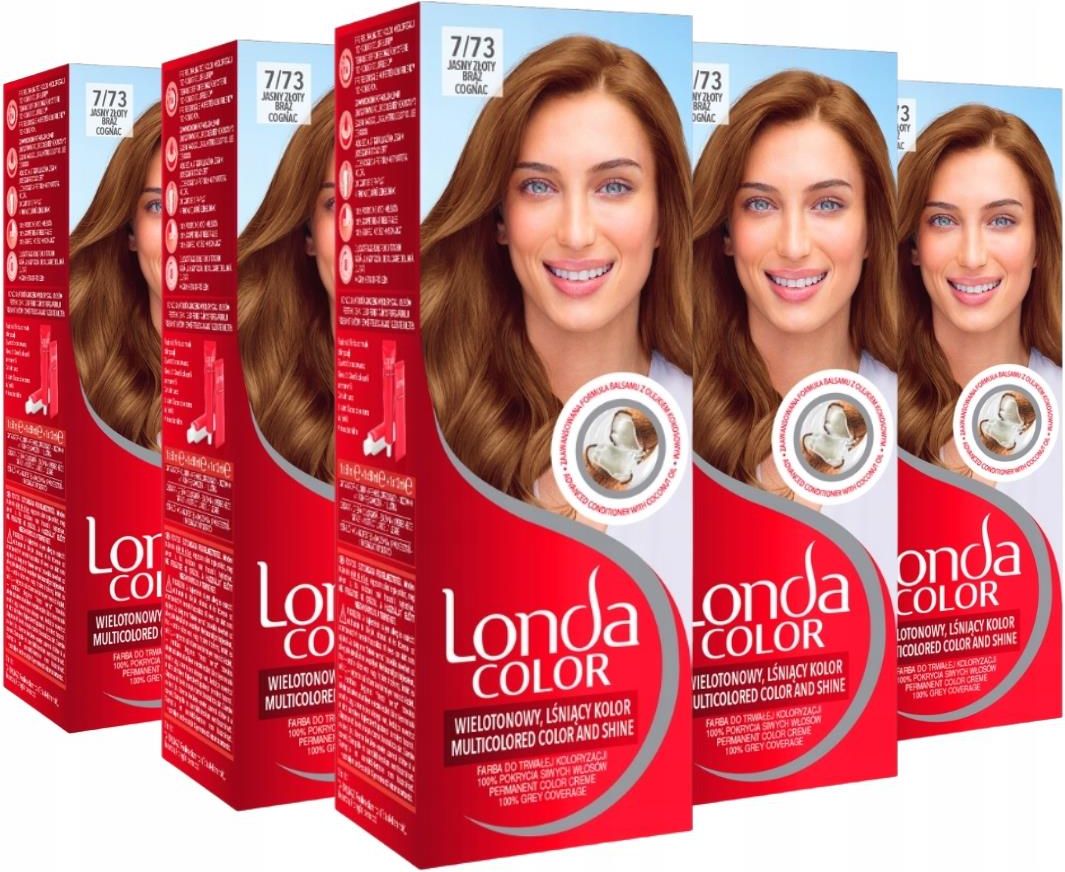 Londa Color Farba Do Włosów Koniak 7/73 5szt. - Opinie i ceny na Ceneo.pl