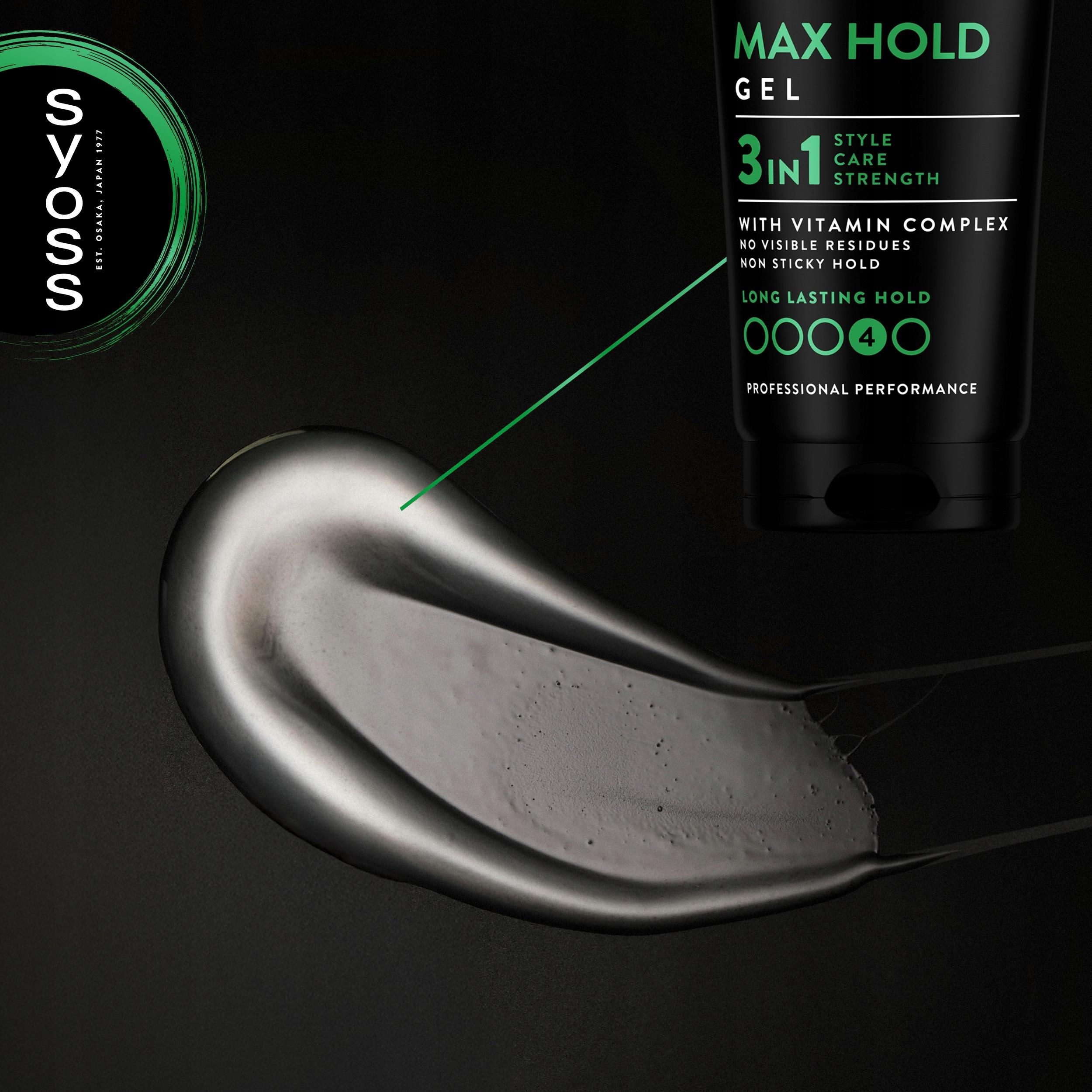 Syoss Max Hold Żel Do Włosów Mocne Utrwalenie 2x250ml - Opinie i ceny ...