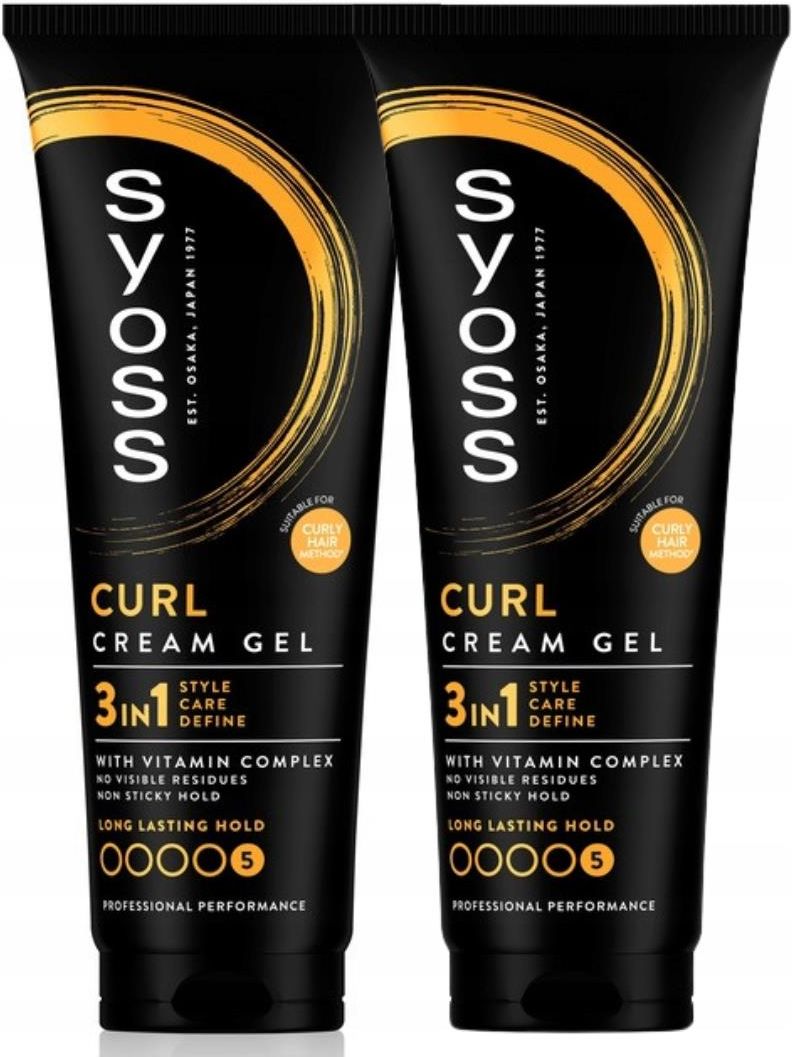 Syoss Curl Control Żel Do Stylizacji Włosów Kręconych I Falowanych ...