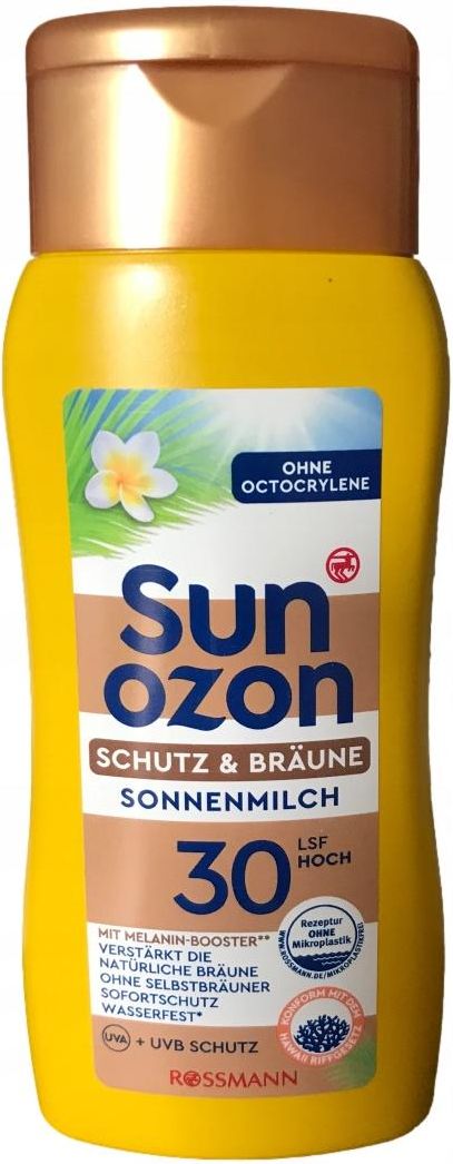 Sun Ozon mleczko ochronne i opalenizna filtr 30 - Opinie i ceny na Ceneo.pl