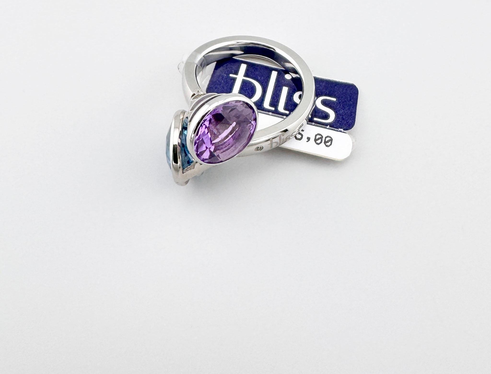 Pierścionek z kwarcem duo Bliss Gioielli - Ceny i opinie - Ceneo.pl