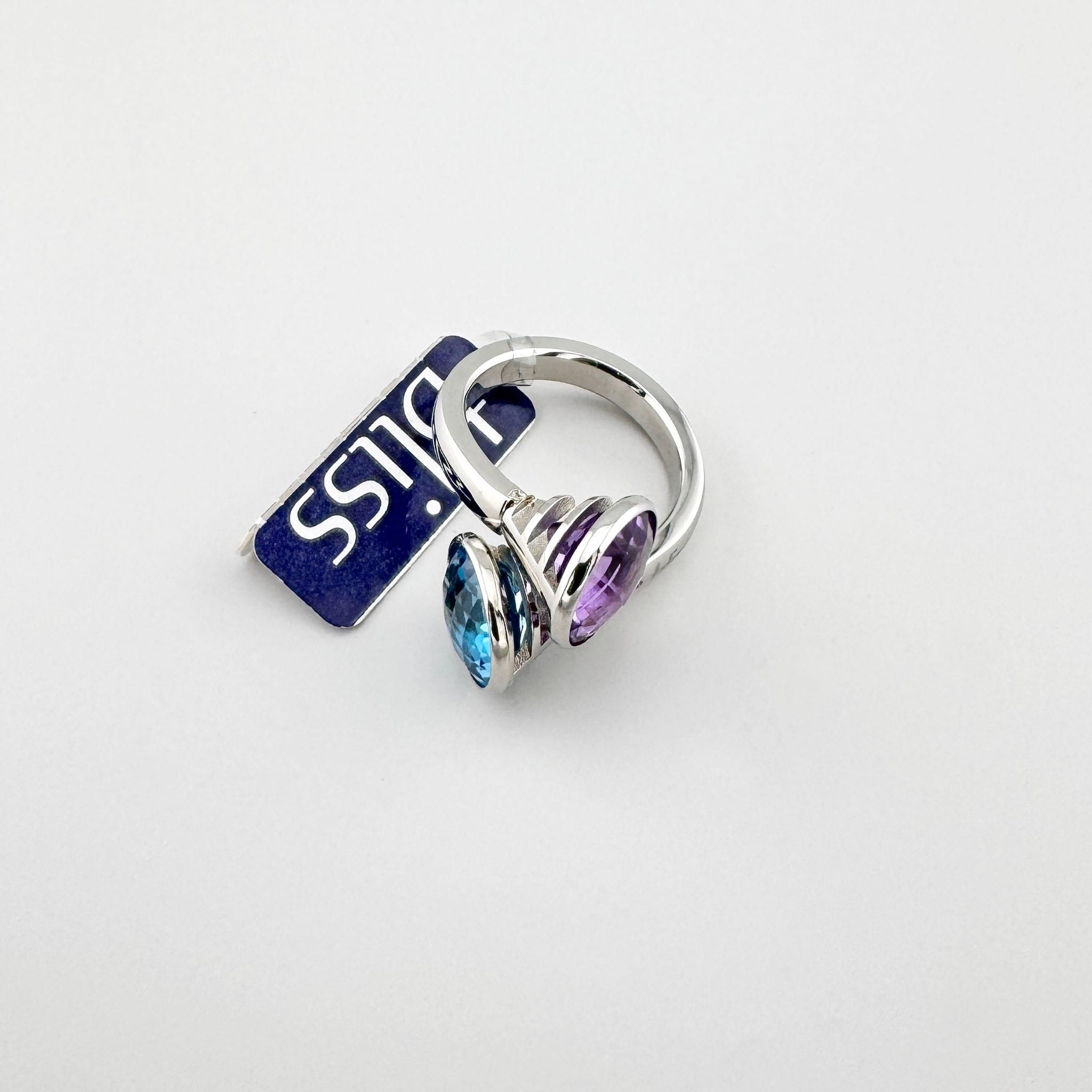 Pierścionek z kwarcem duo Bliss Gioielli - Ceny i opinie - Ceneo.pl