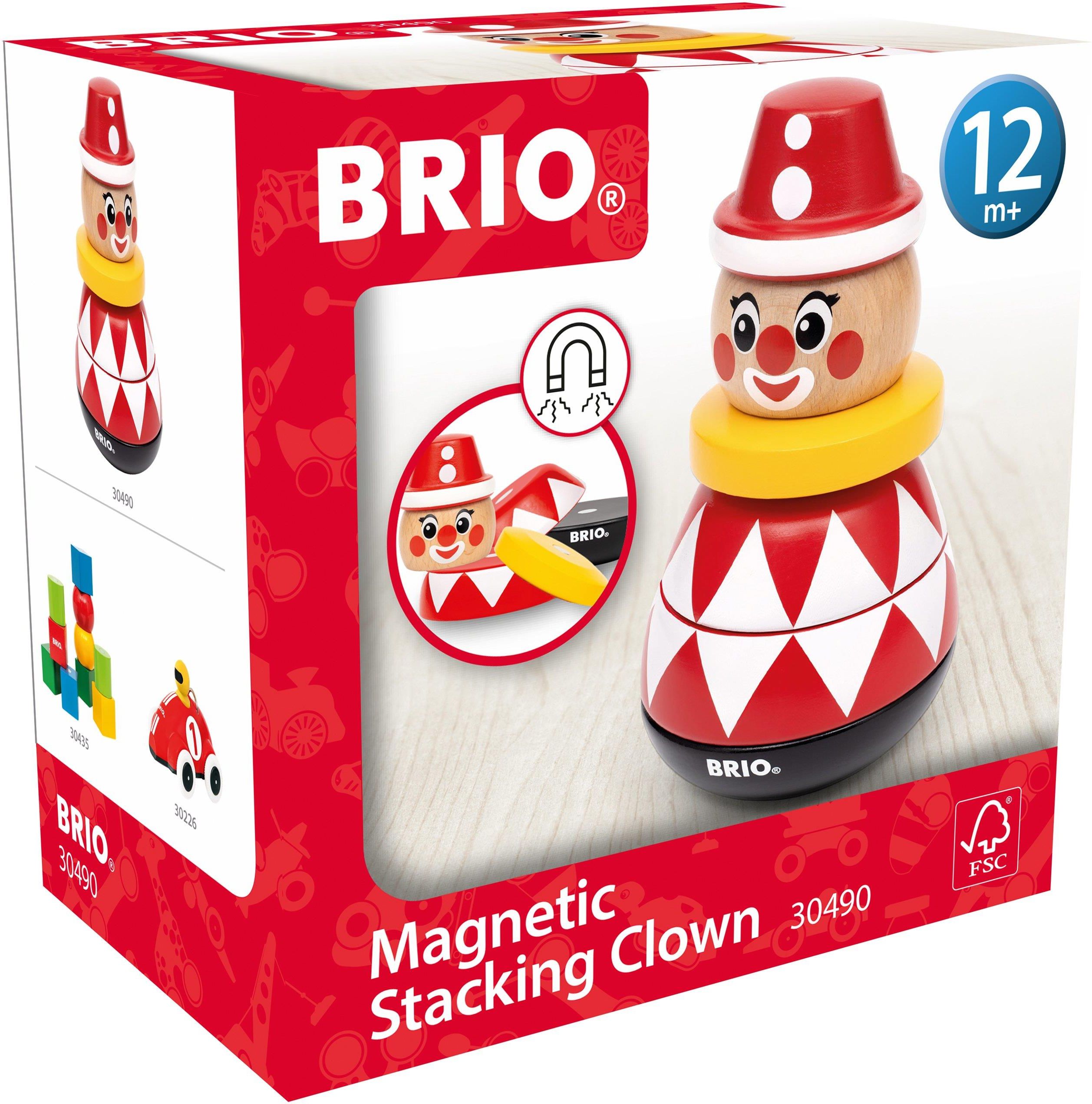 Brio Magnetic Stacking Clown 30490 - Ceny i opinie - Ceneo.pl