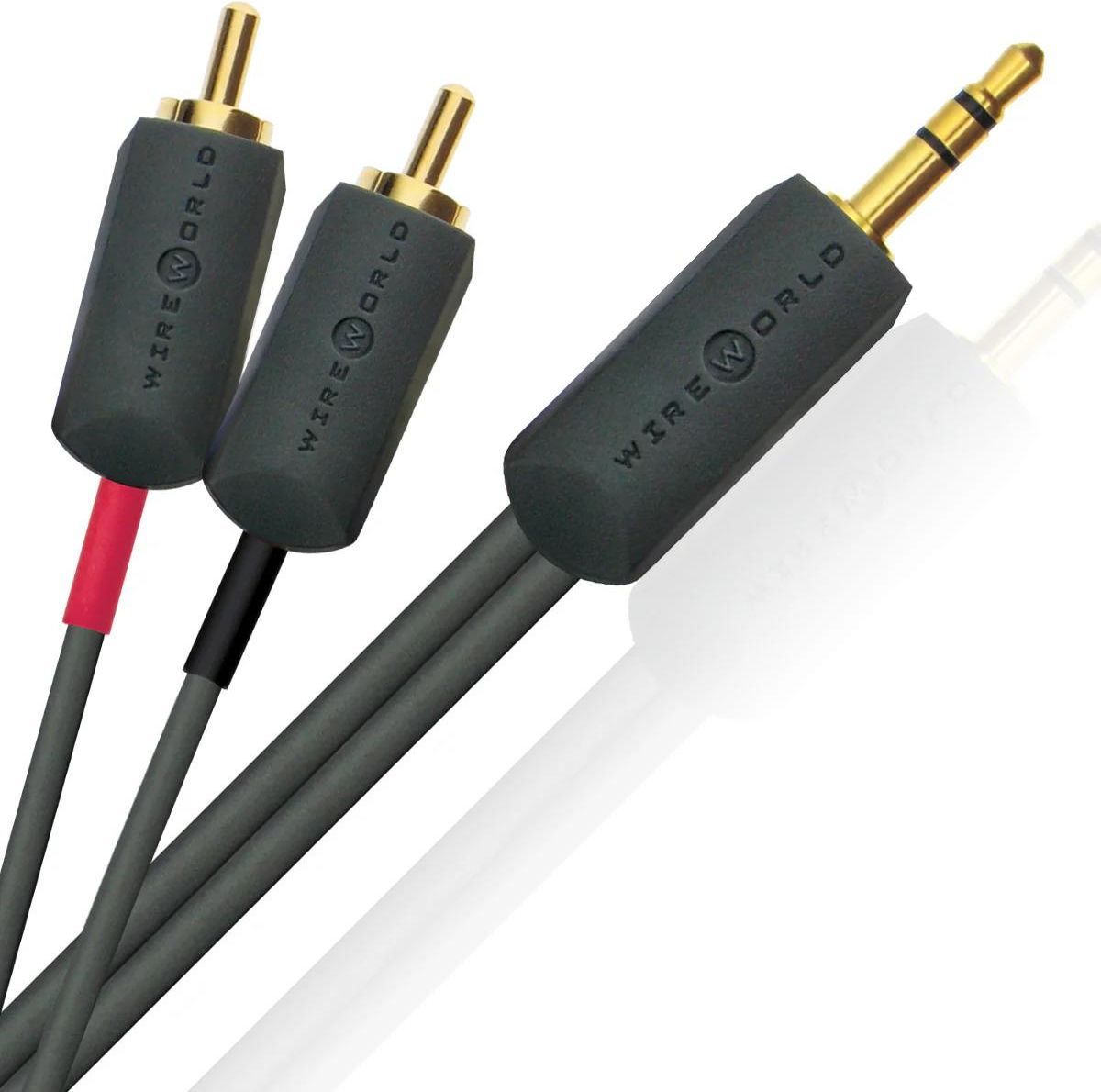 WireWorld I-World Audio Cable mini-Jack - 2RCA (IPA) 1,5m - Opinie i ...