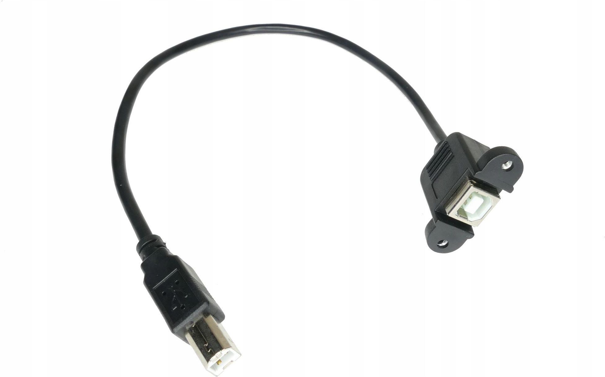 Avmarket Gniazdo Usb Typ B Do Obudowy Z Przewodem 30CM Wtyk Usb B ...