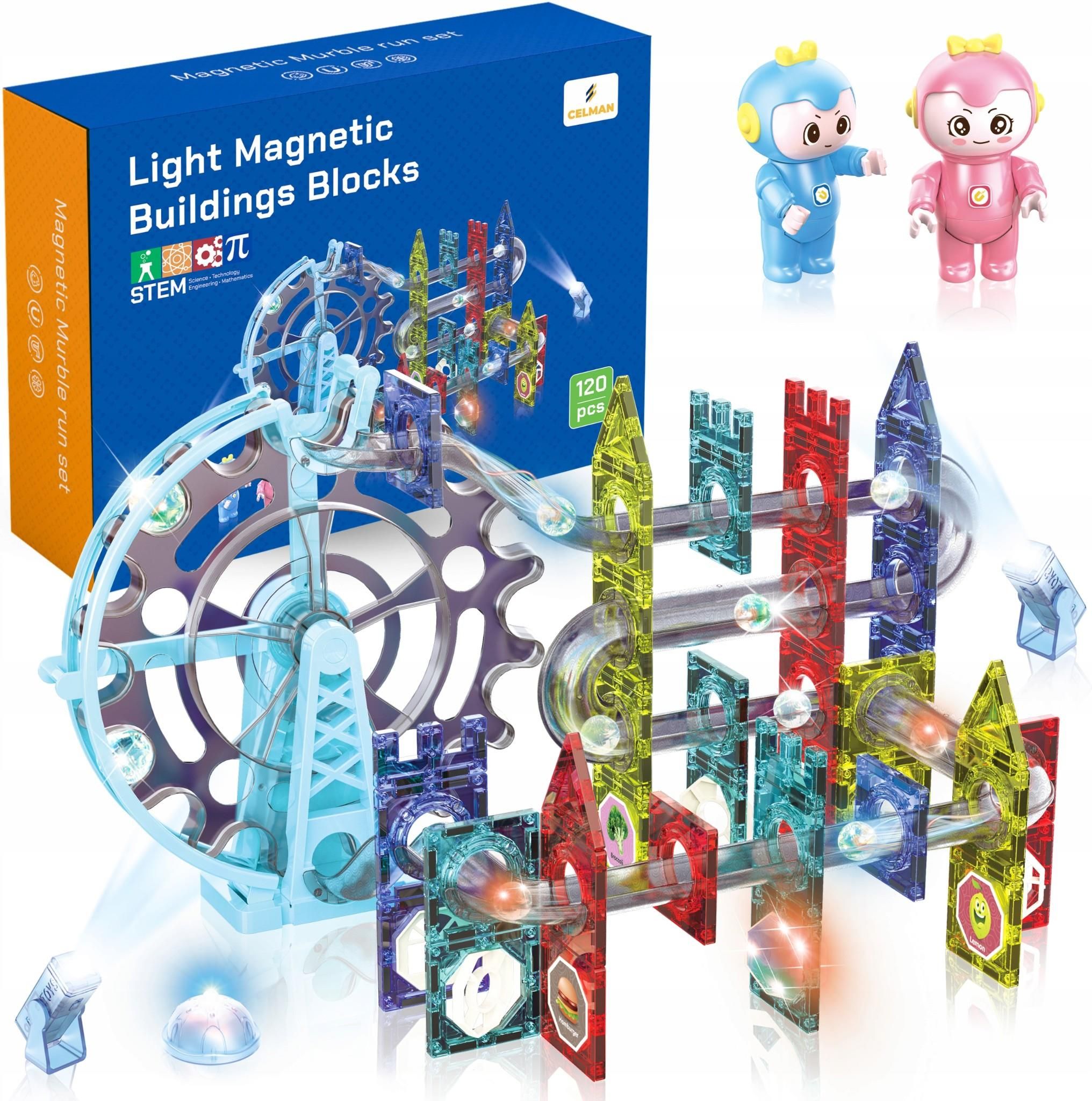 Leopard Klocki Magnetyczne Magic Magnetic Blocks 120 El. - ceny i ...